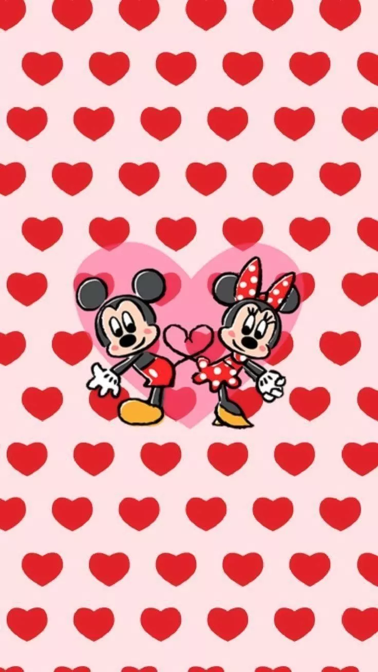 Valentine's Day Minnie Mouse Wallpapers - Wallpaper Cave