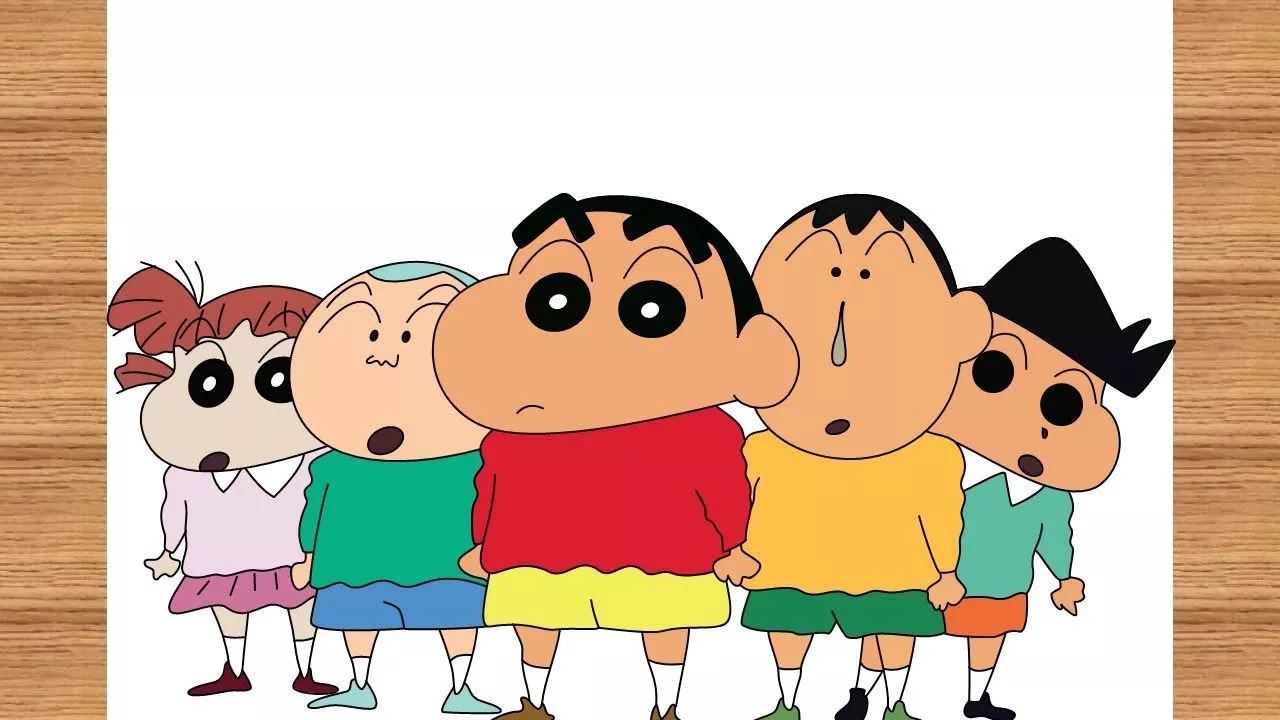 Shinchan With Friends Wallpapers - Wallpaper Cave