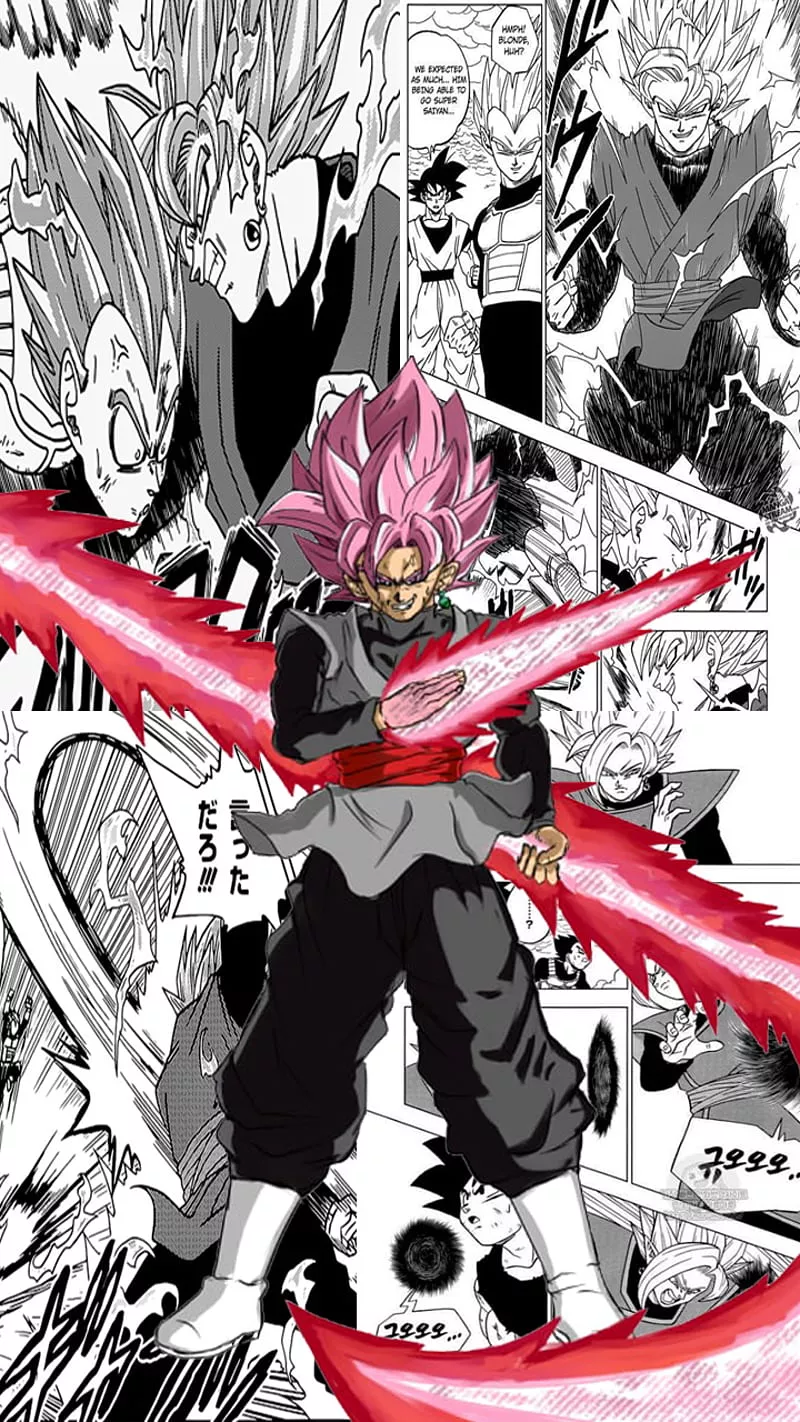 Black Goku Manga Wallpapers - Wallpaper Cave