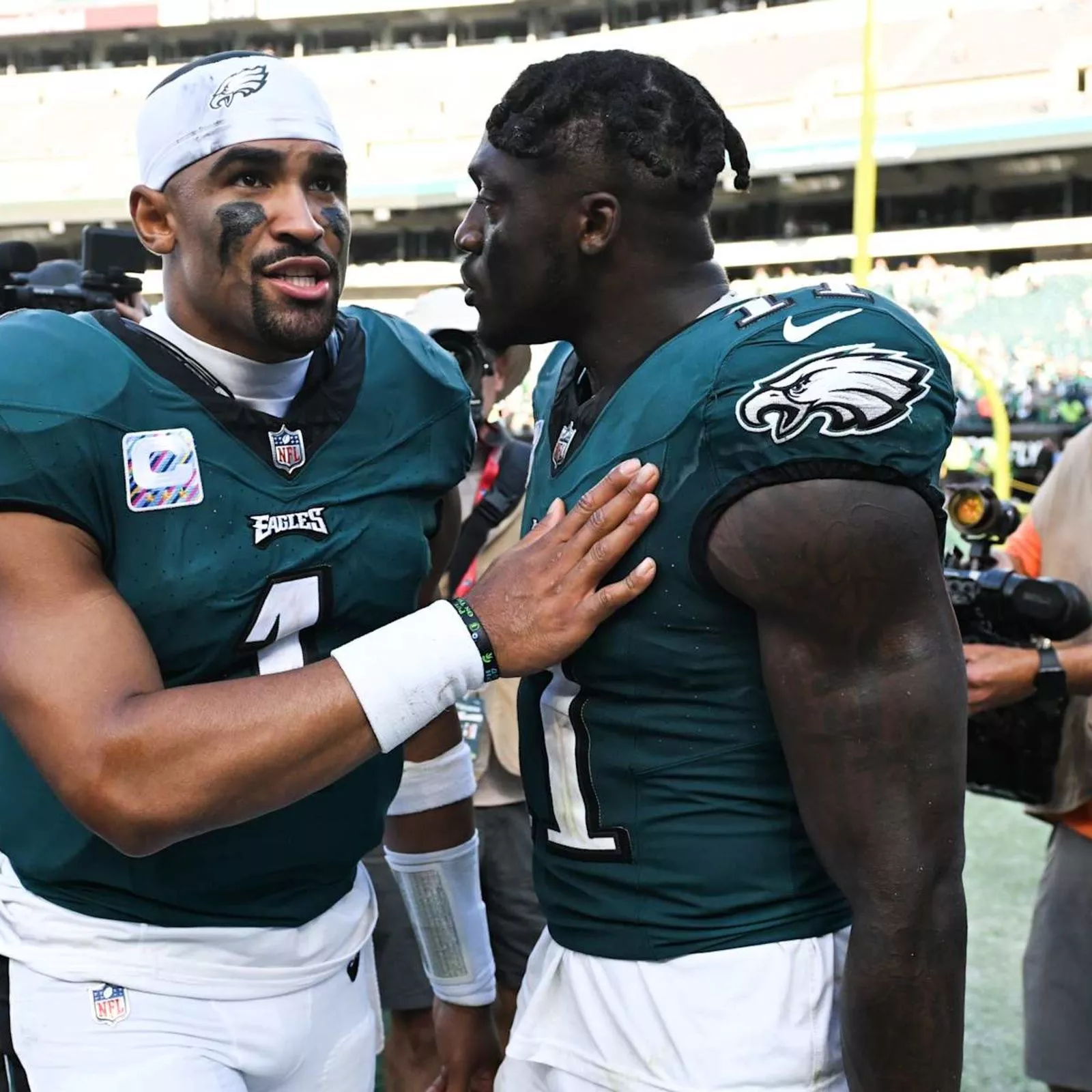 Jalen Hurts And A. J. Brown Wallpapers - Wallpaper Cave