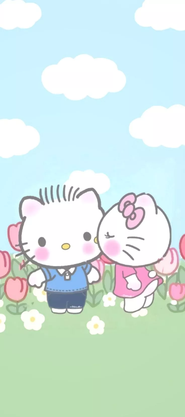 Hello Kitty Kissing Wallpapers - Wallpaper Cave