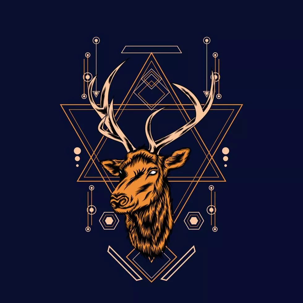 Geometric Deer Wallpapers - Wallpaper Cave