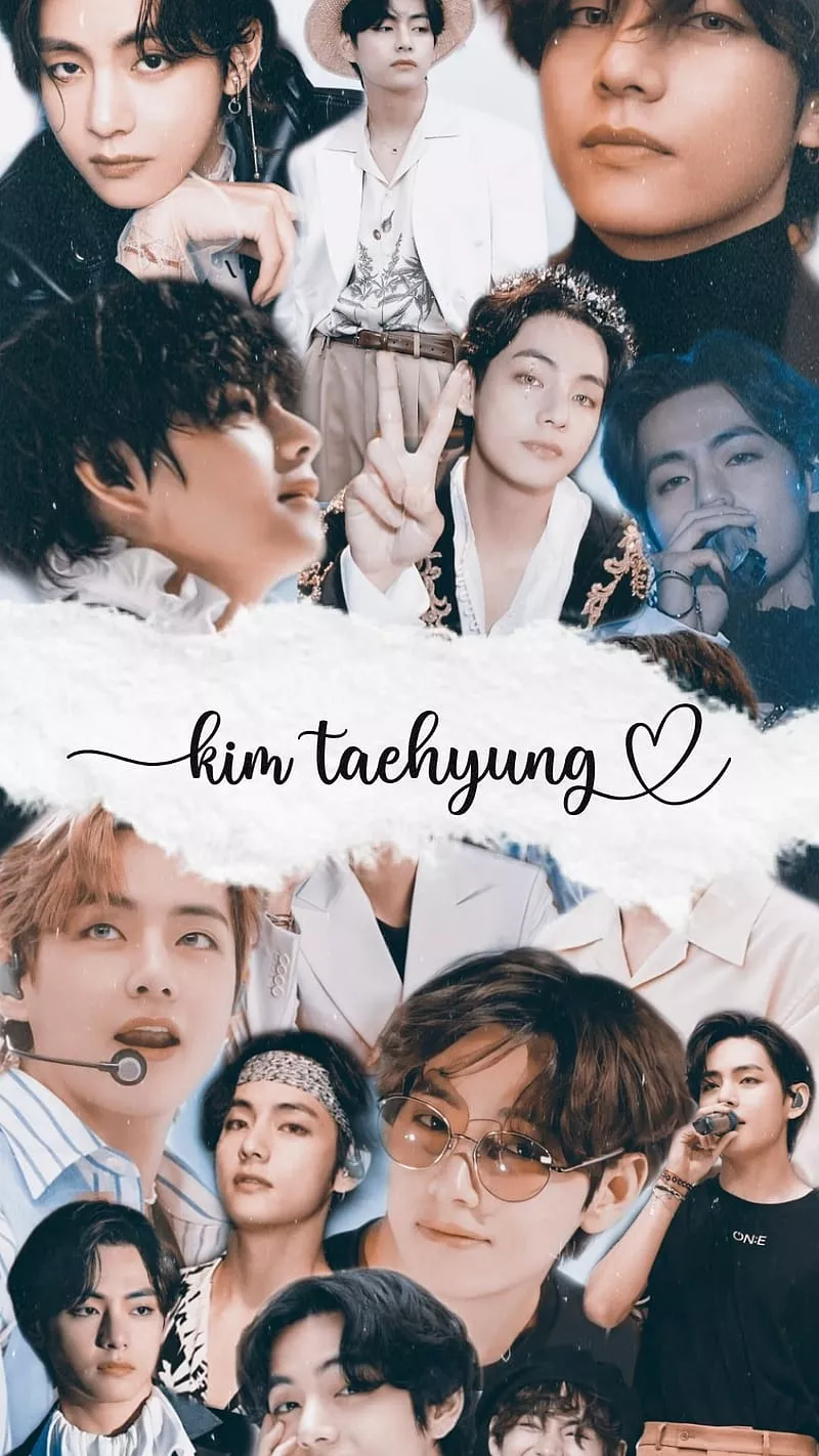 BTS V Collage Wallpapers - Wallpaper Cave