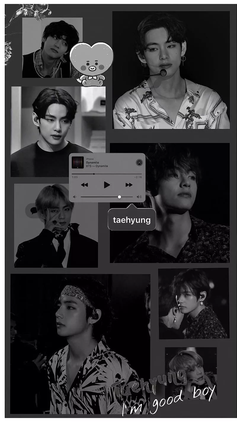 BTS V Collage Wallpapers - Wallpaper Cave