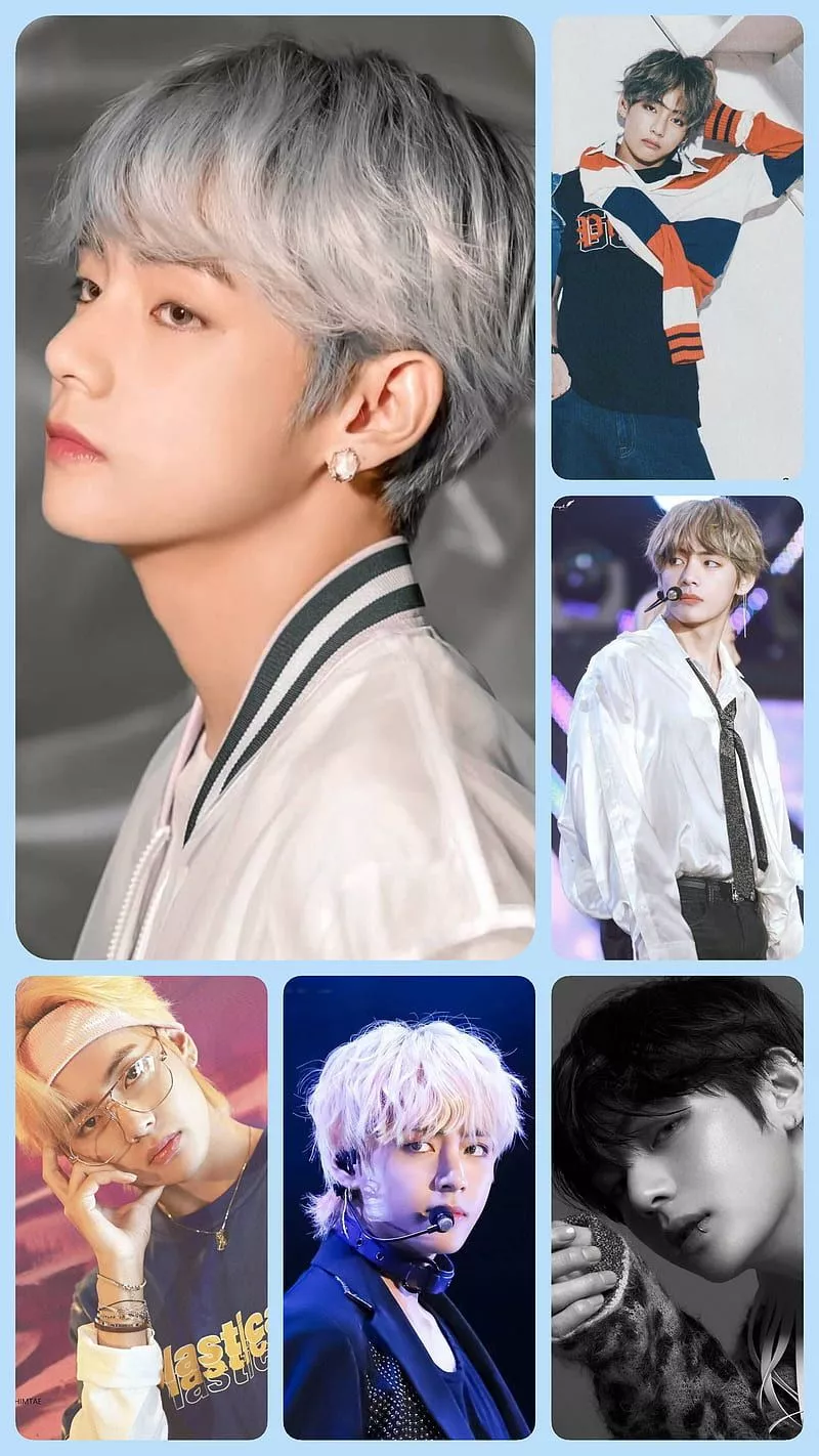 BTS V Collage Wallpapers - Wallpaper Cave