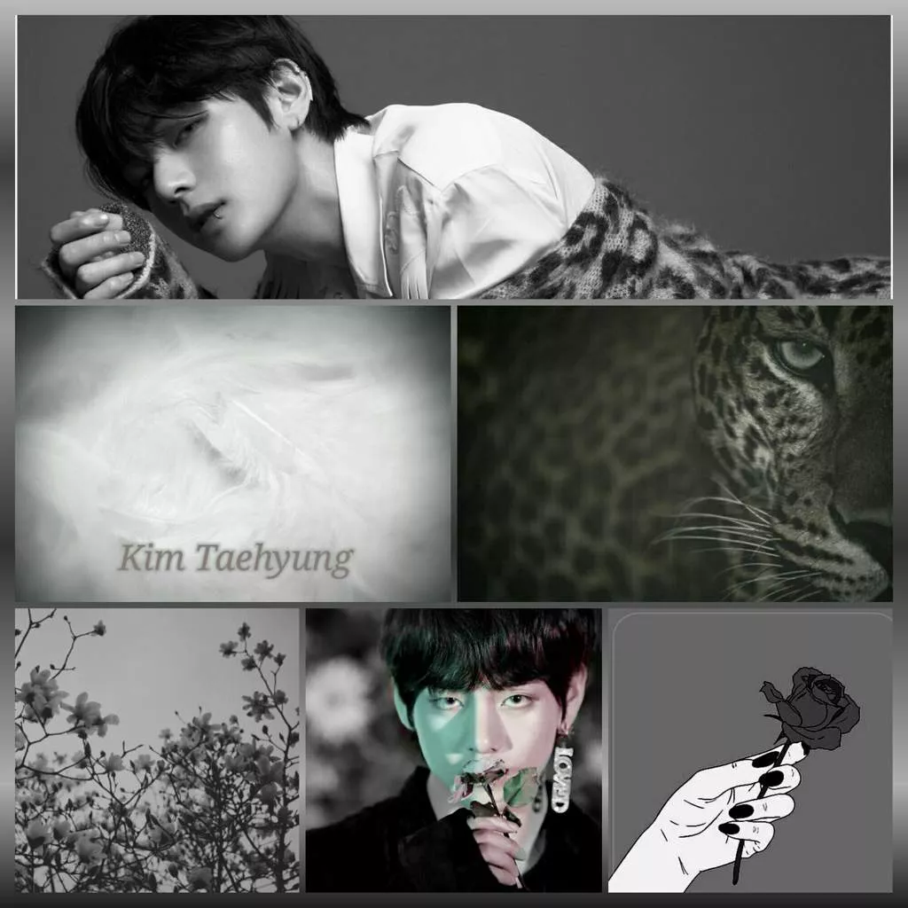 BTS V Collage Wallpapers - Wallpaper Cave