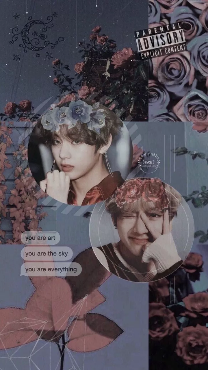 BTS V Collage Wallpapers - Wallpaper Cave