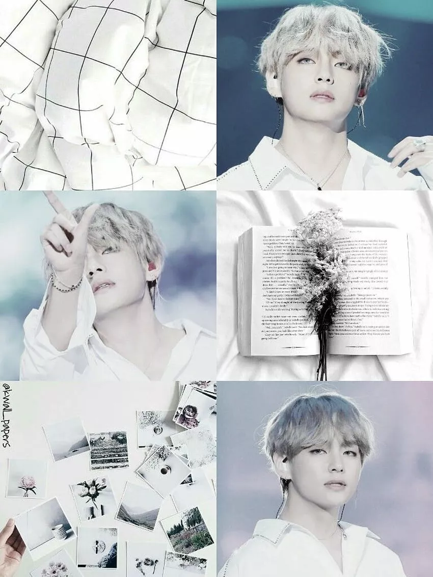BTS V Collage Wallpapers - Wallpaper Cave