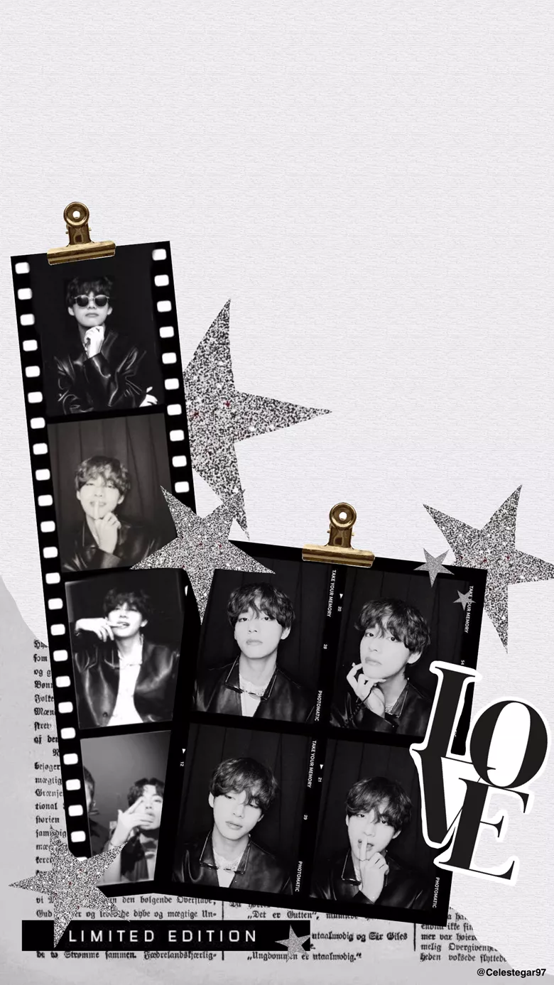 BTS V Collage Wallpapers - Wallpaper Cave