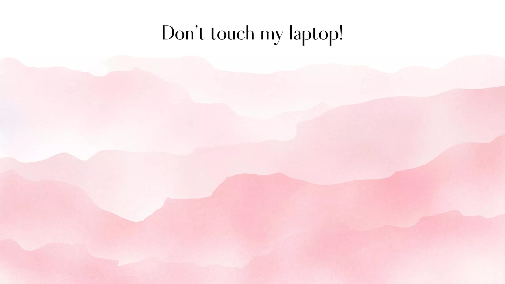 Don't Touch My Computer Pink Wallpapers - Wallpaper Cave