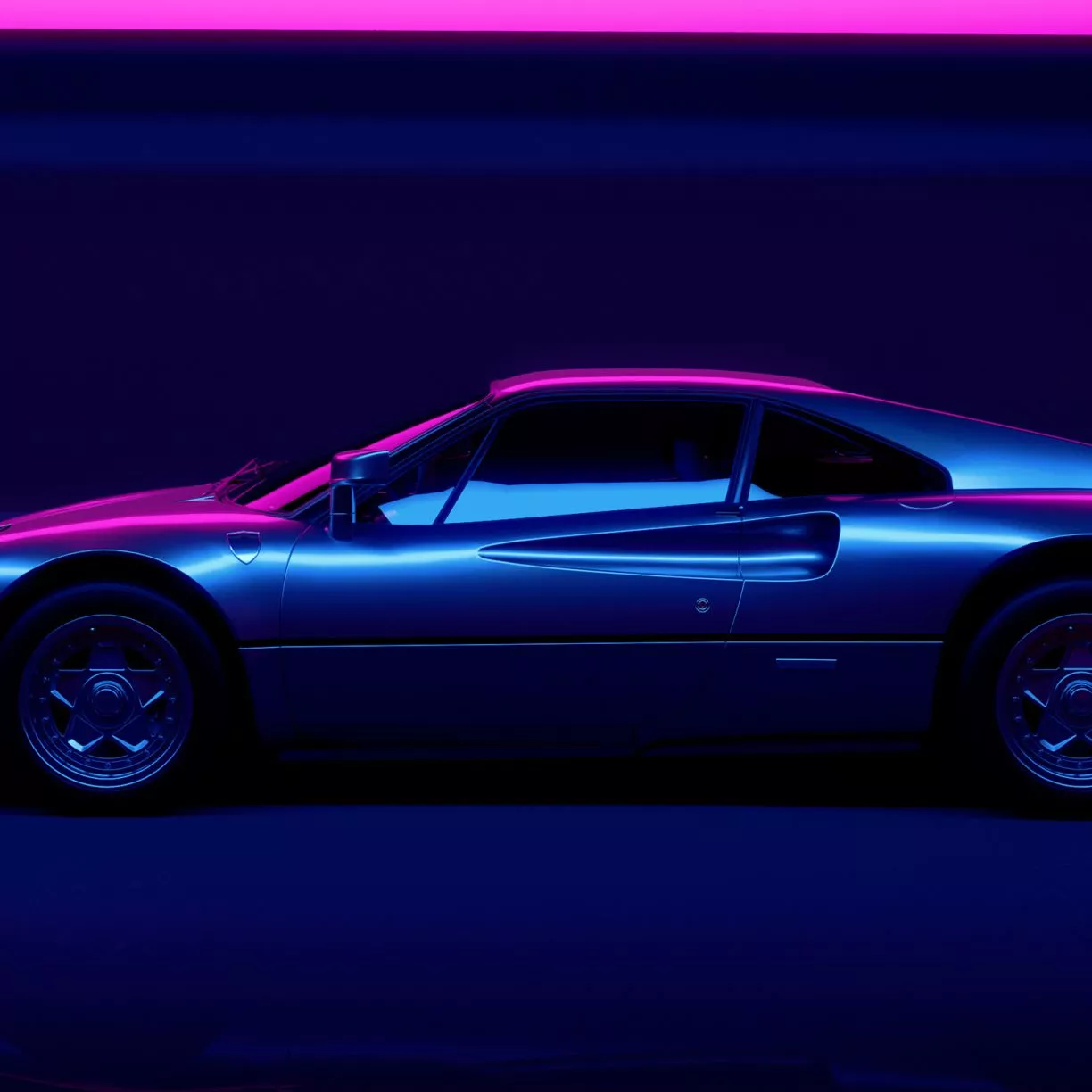 Neon Classic Cars Wallpapers - Wallpaper Cave