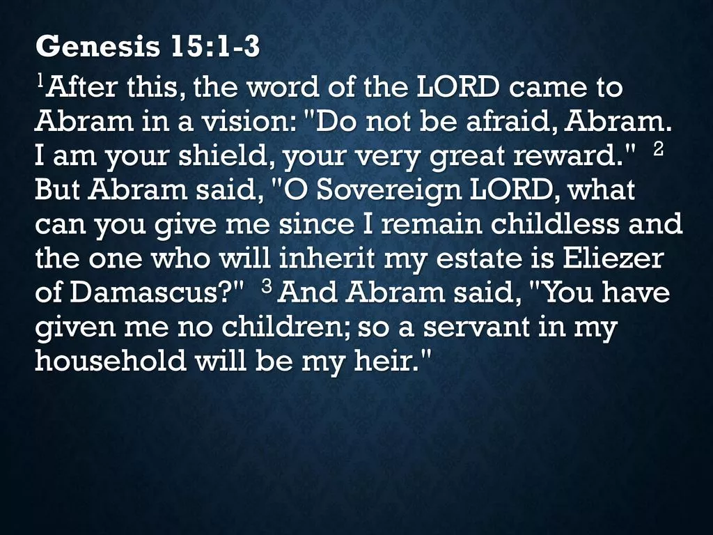 Genesis 15:1 Wallpapers - Wallpaper Cave