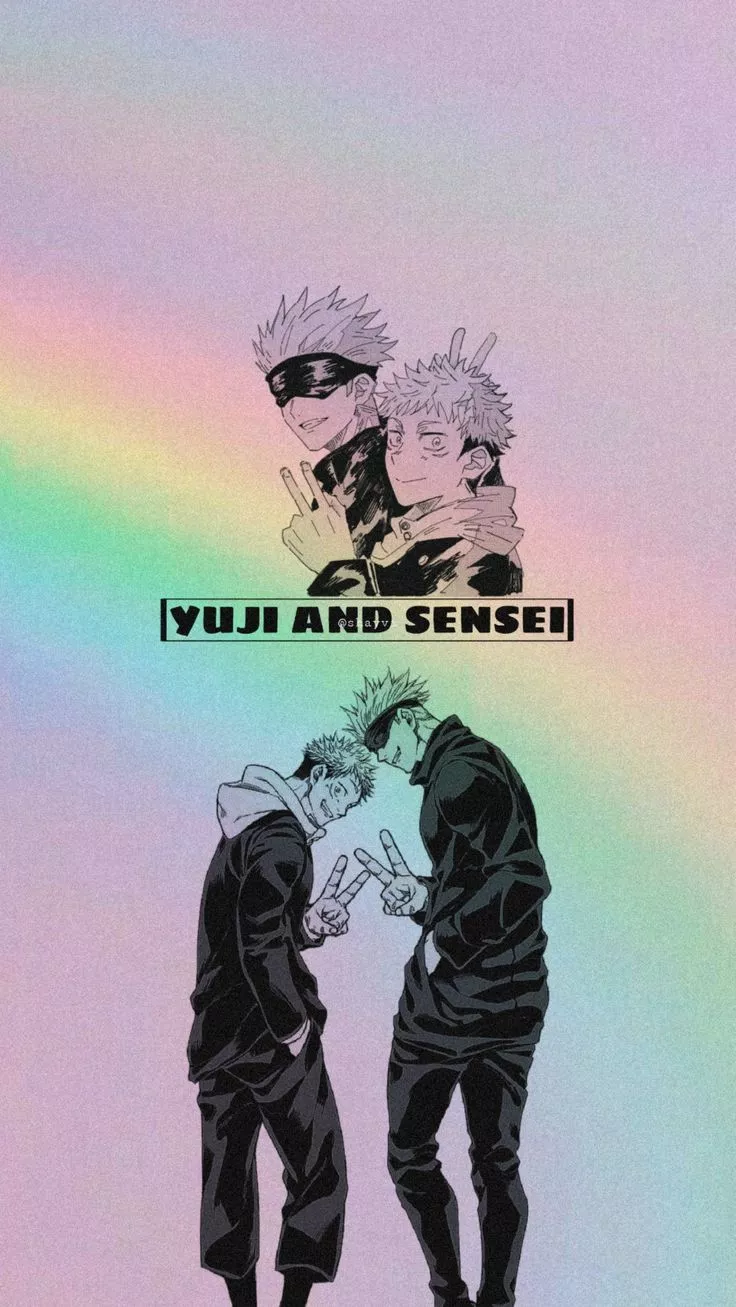 Gojo Rainbow Wallpapers - Wallpaper Cave