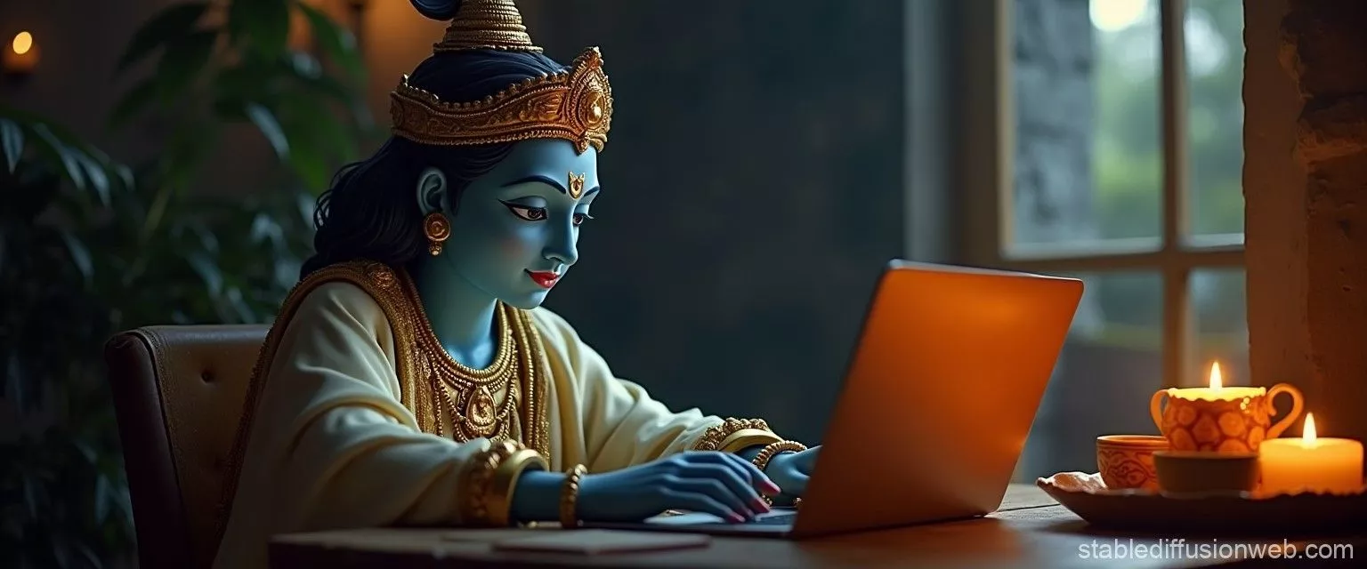 Lord Krishna Laptop Wallpapers - Wallpaper Cave