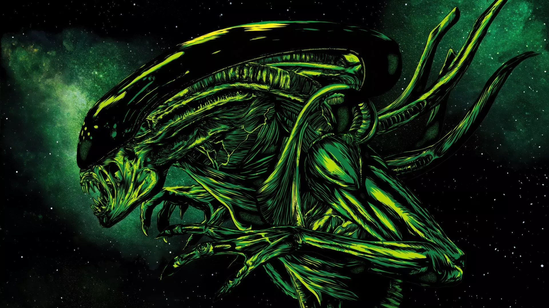 Alien Desktop Wallpapers - Wallpaper Cave