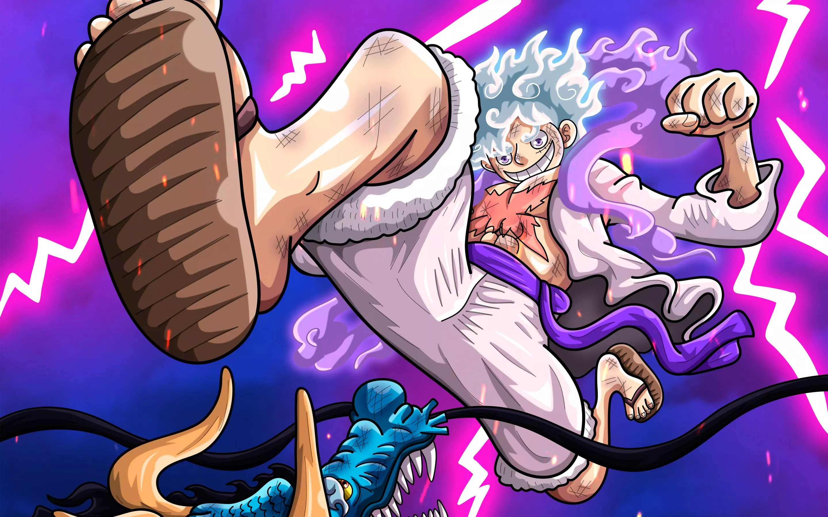 Luffy Purple Wallpapers - Wallpaper Cave