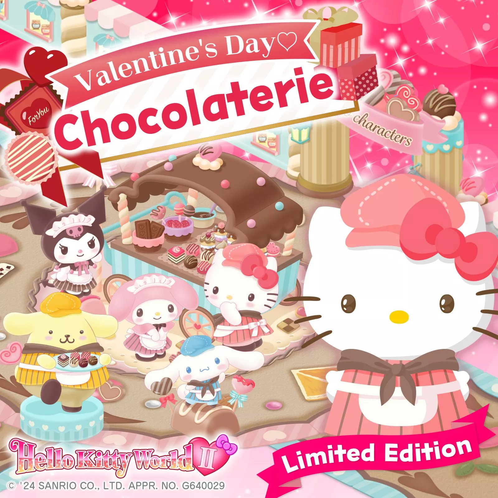 Hello Kitty And Friends Valentine's Day Wallpapers - Wallpaper Cave