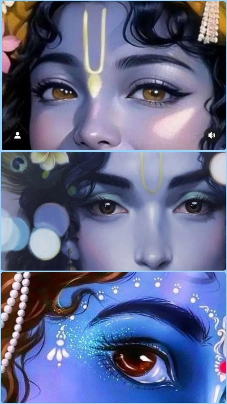 Krishna Eyes Wallpapers - Wallpaper Cave