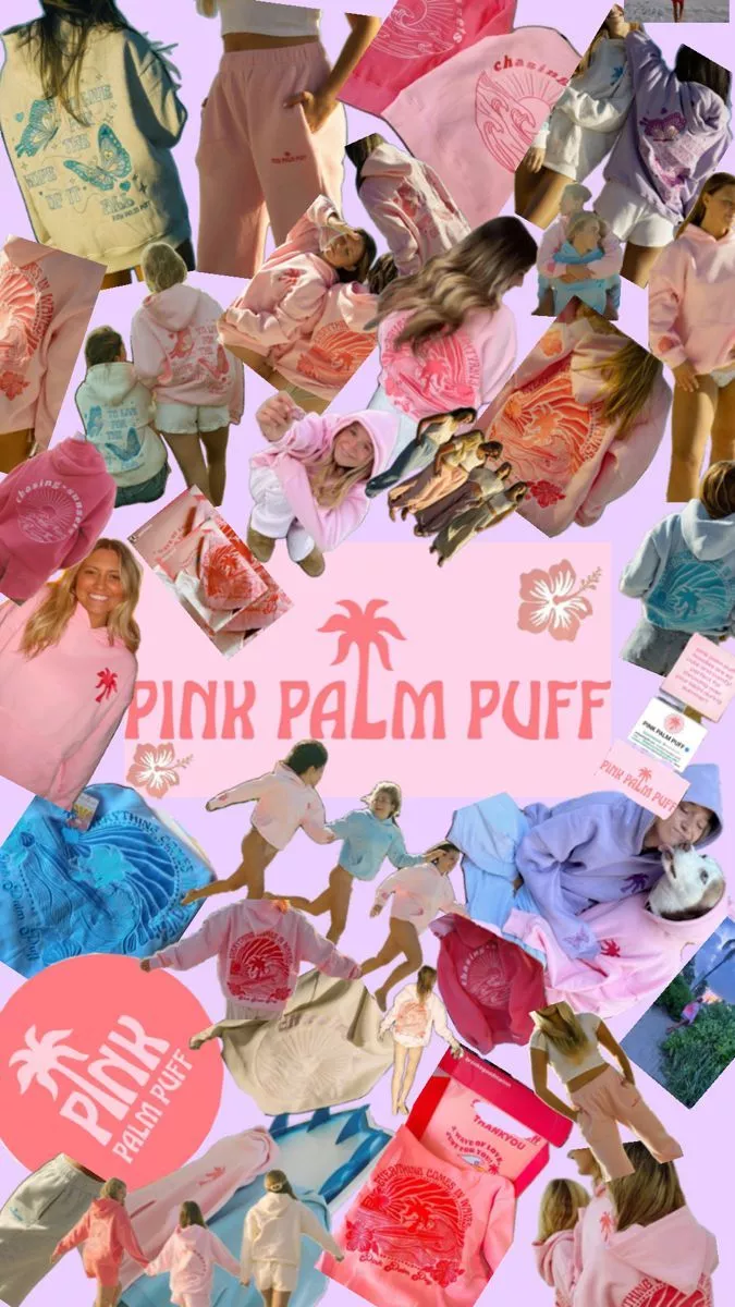 Pink Palm Puff Wallpapers - Wallpaper Cave