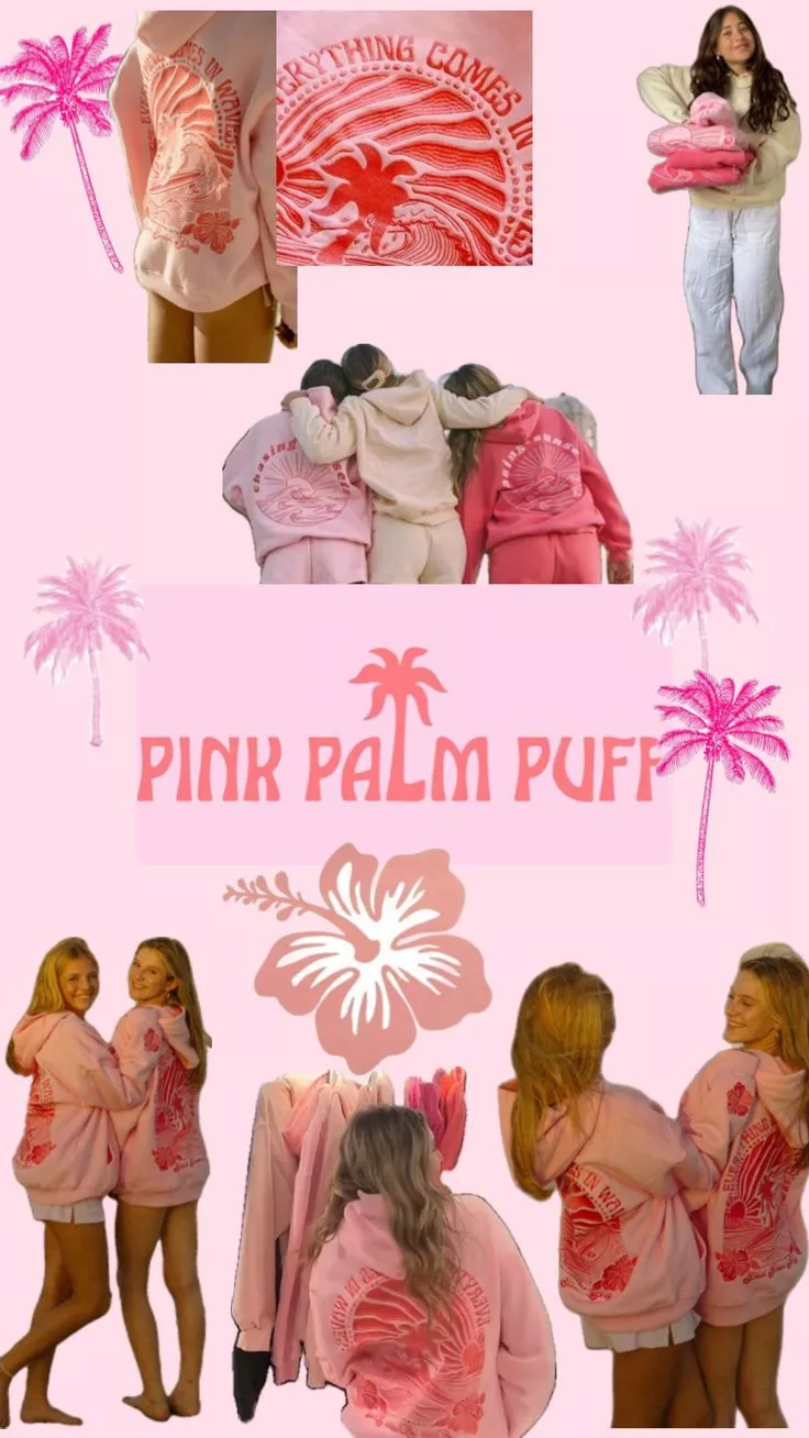 Pink Palm Puff Wallpapers - Wallpaper Cave