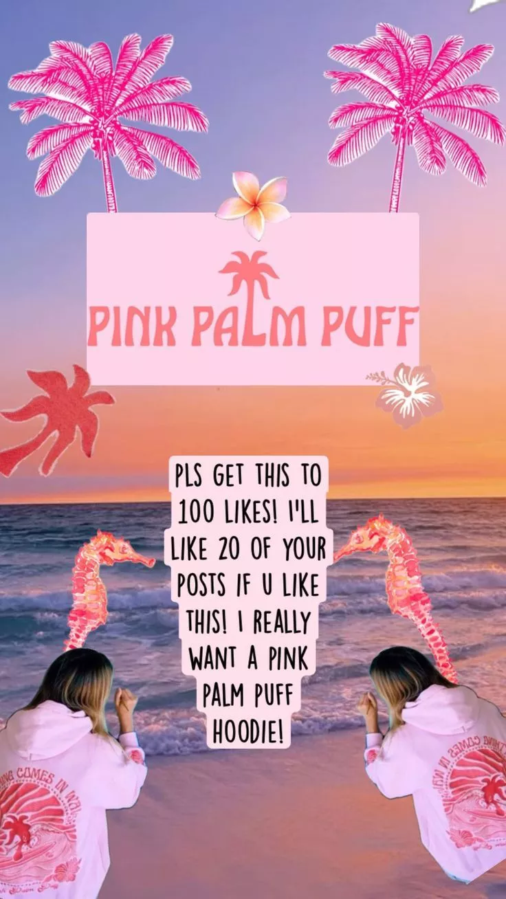 Pink Palm Puff Wallpapers - Wallpaper Cave