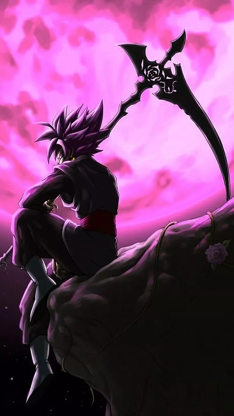 Goku Black Rose iPhone Wallpapers - Wallpaper Cave