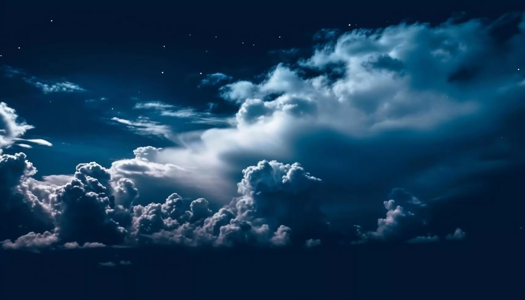 Cloudy Night Sky Wallpapers - Wallpaper Cave