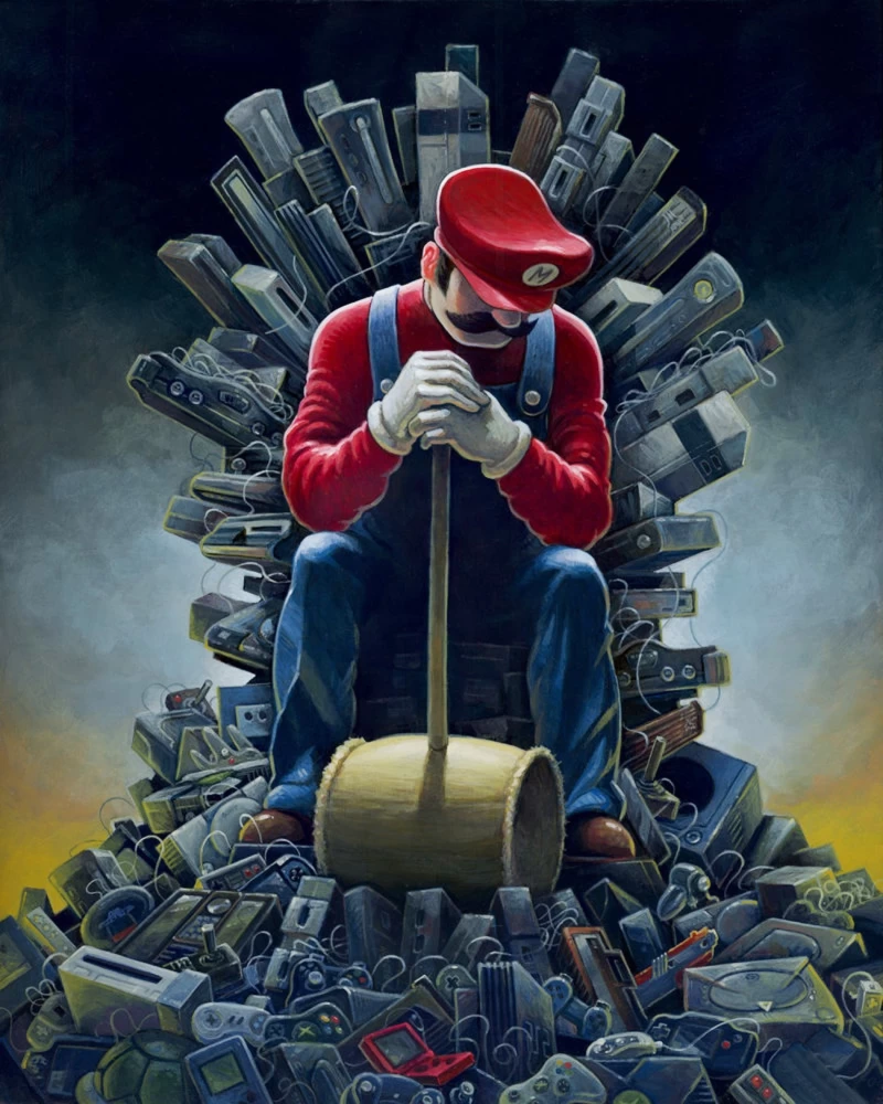 Mario Art Wallpapers - Wallpaper Cave