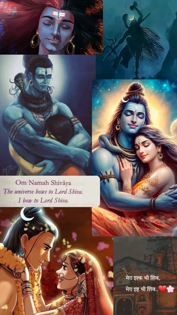 Shiva Collage Wallpapers - Wallpaper Cave