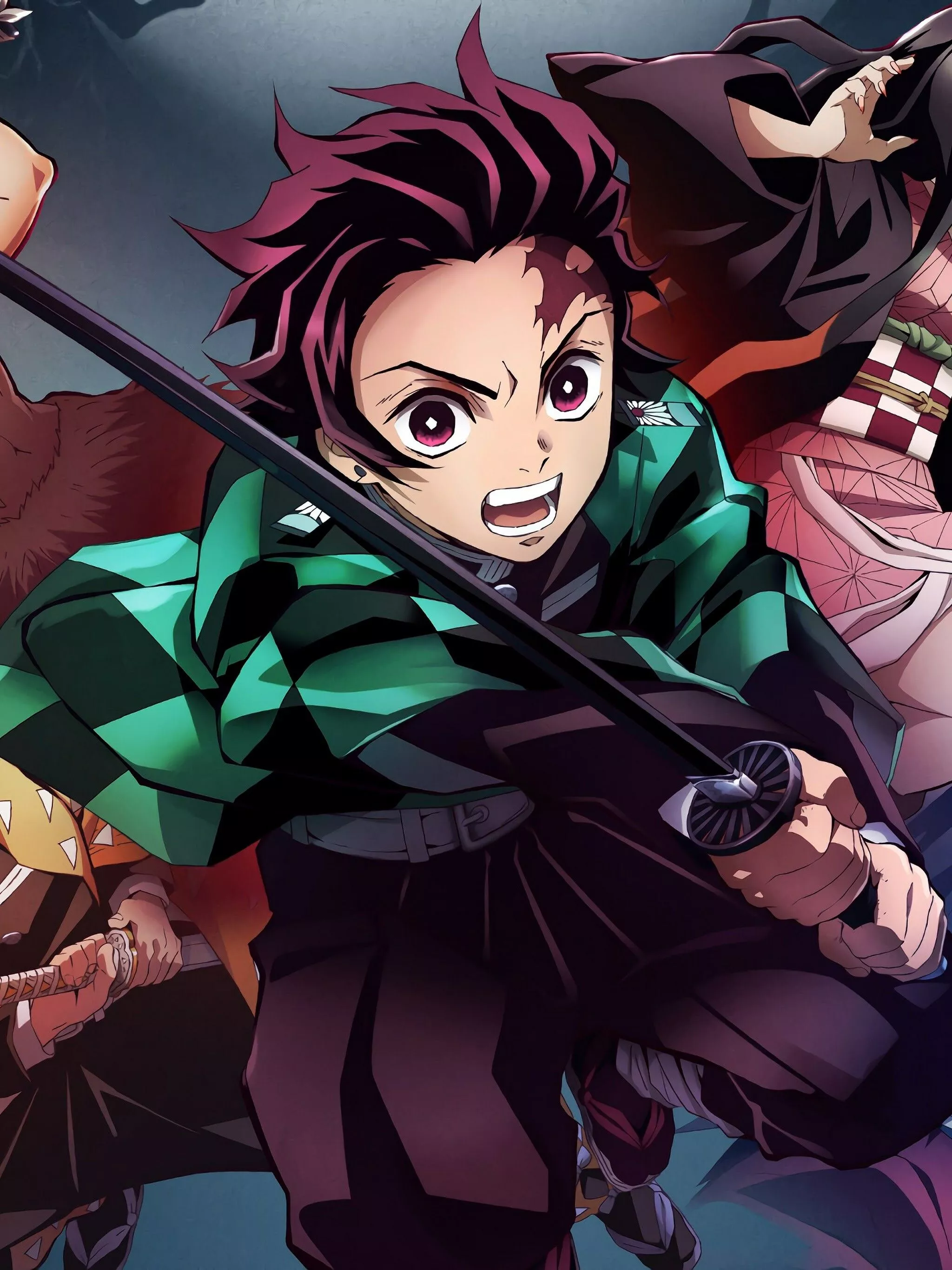 Demon Slayer Fight Poster Wallpapers - Wallpaper Cave