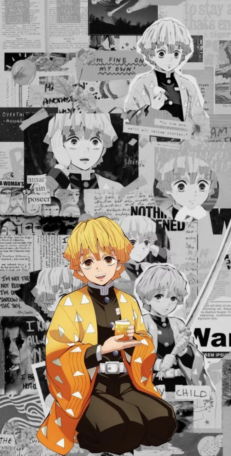 Zenitsu Manga Poster Wallpapers - Wallpaper Cave