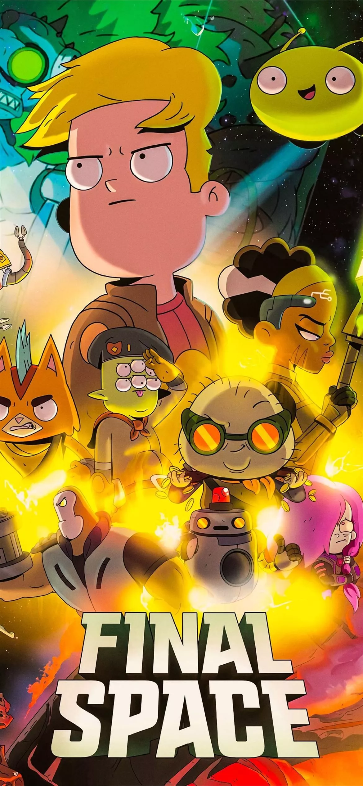 Final Space iPhone Wallpapers - Wallpaper Cave