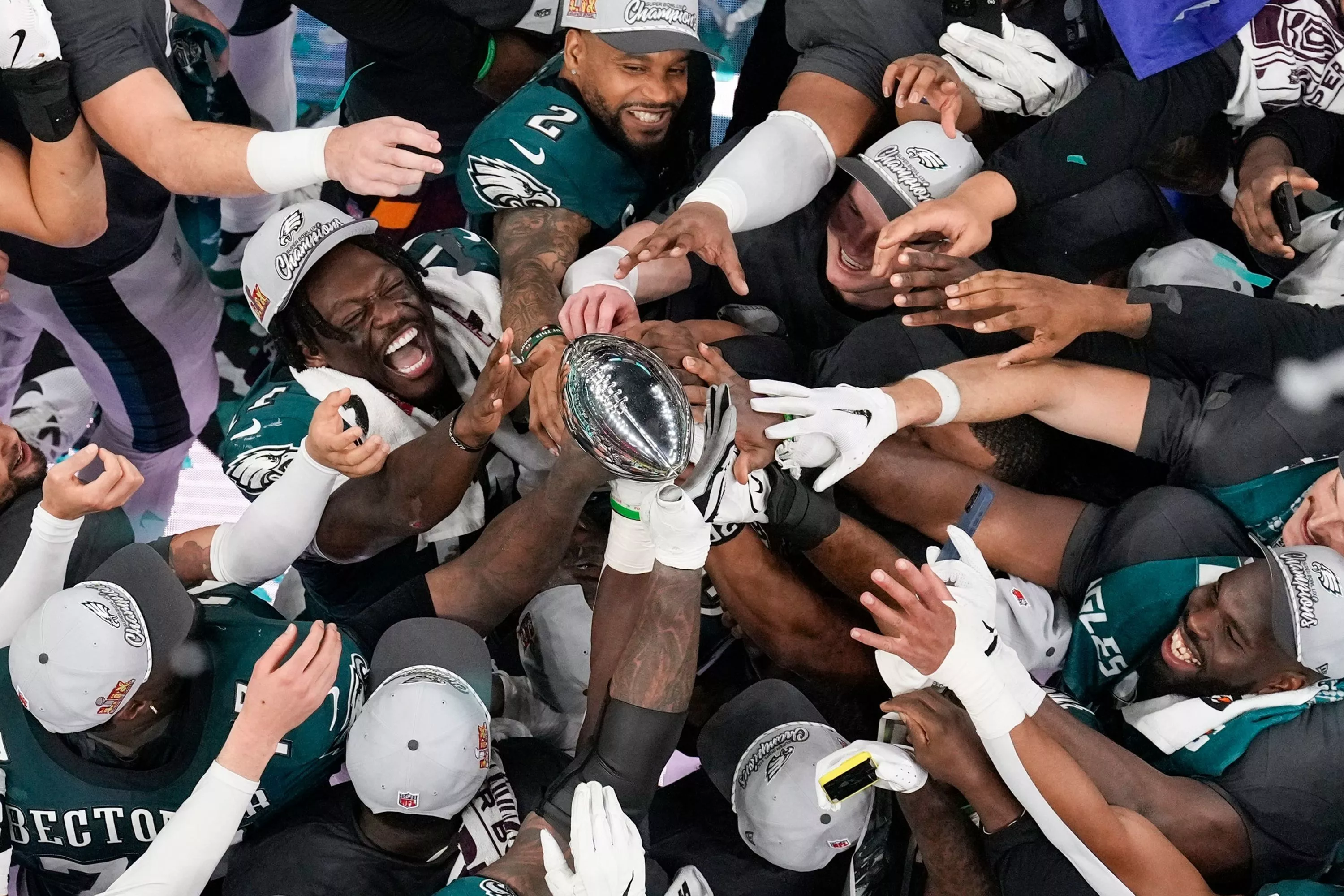 Philadelphia Eagles Super Bowl Champion 2025 Wallpapers - Wallpaper Cave
