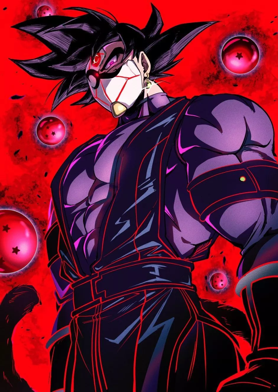 Goku Black Mask Wallpapers - Wallpaper Cave