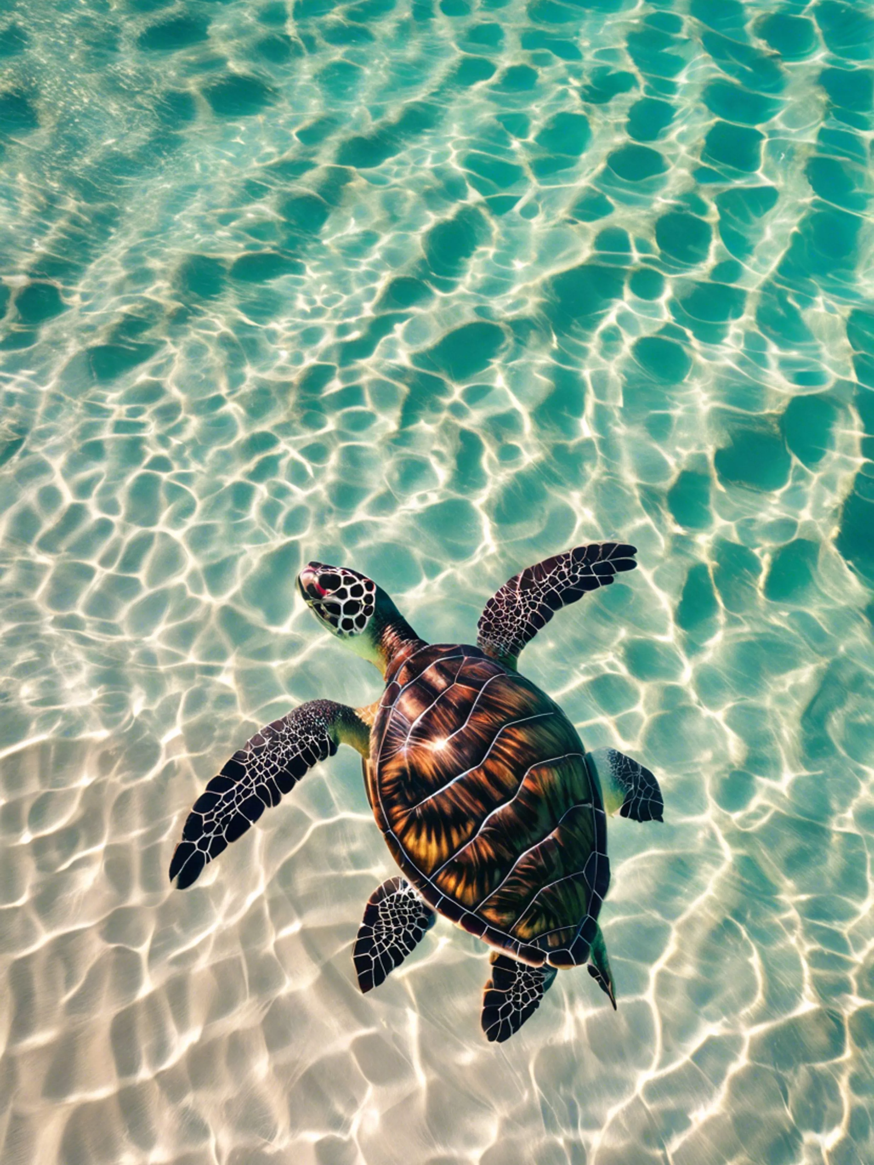 Preppy Ocean With Turtles Wallpapers - Wallpaper Cave