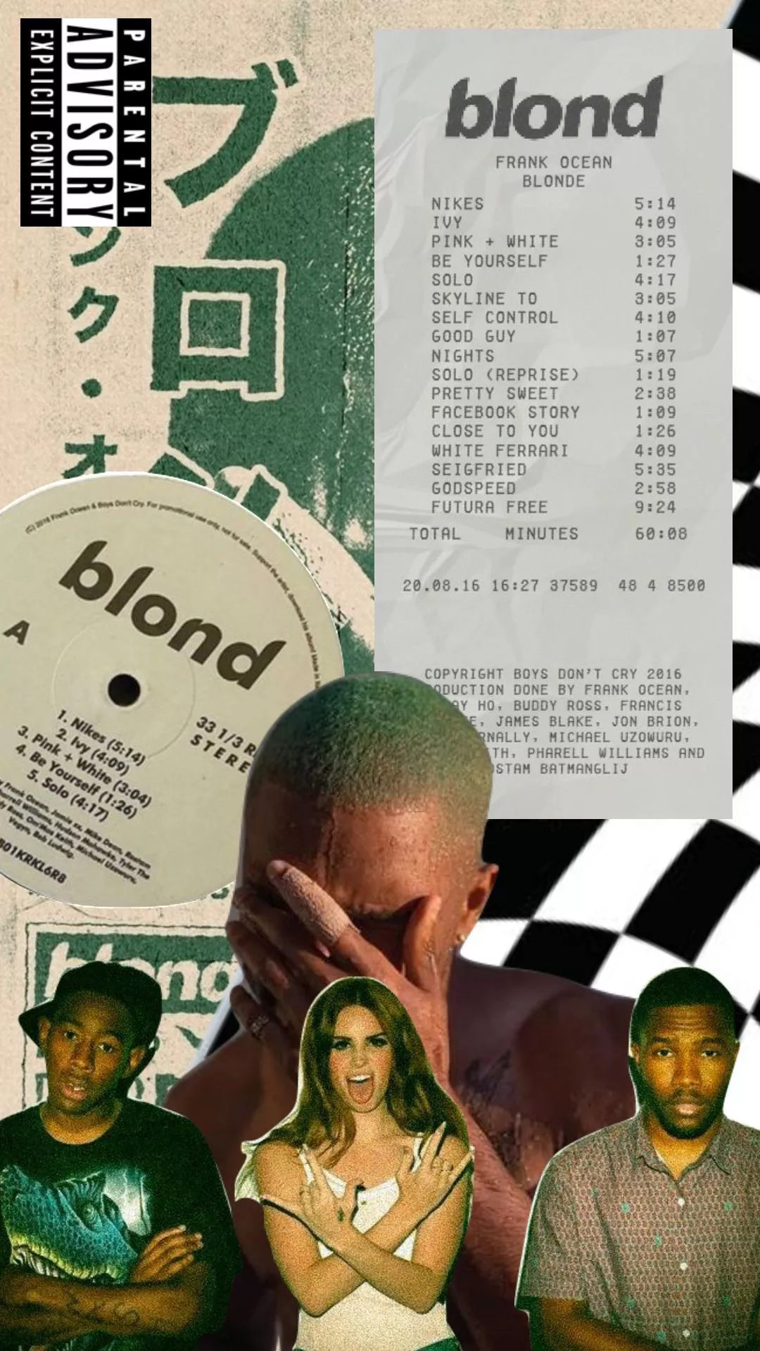 Frank Ocean Collage Wallpapers - Wallpaper Cave