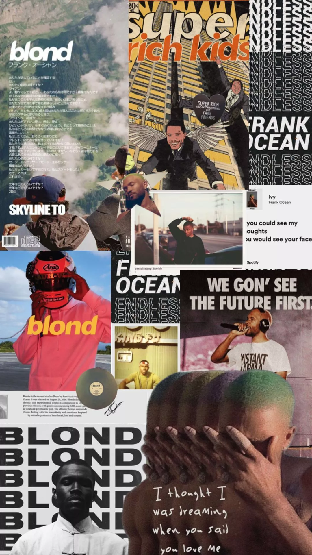 Frank Ocean Collage Wallpapers - Wallpaper Cave
