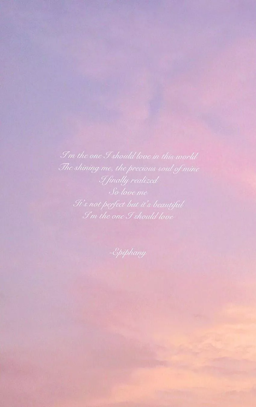 Epiphany BTS iPhone Wallpapers - Wallpaper Cave