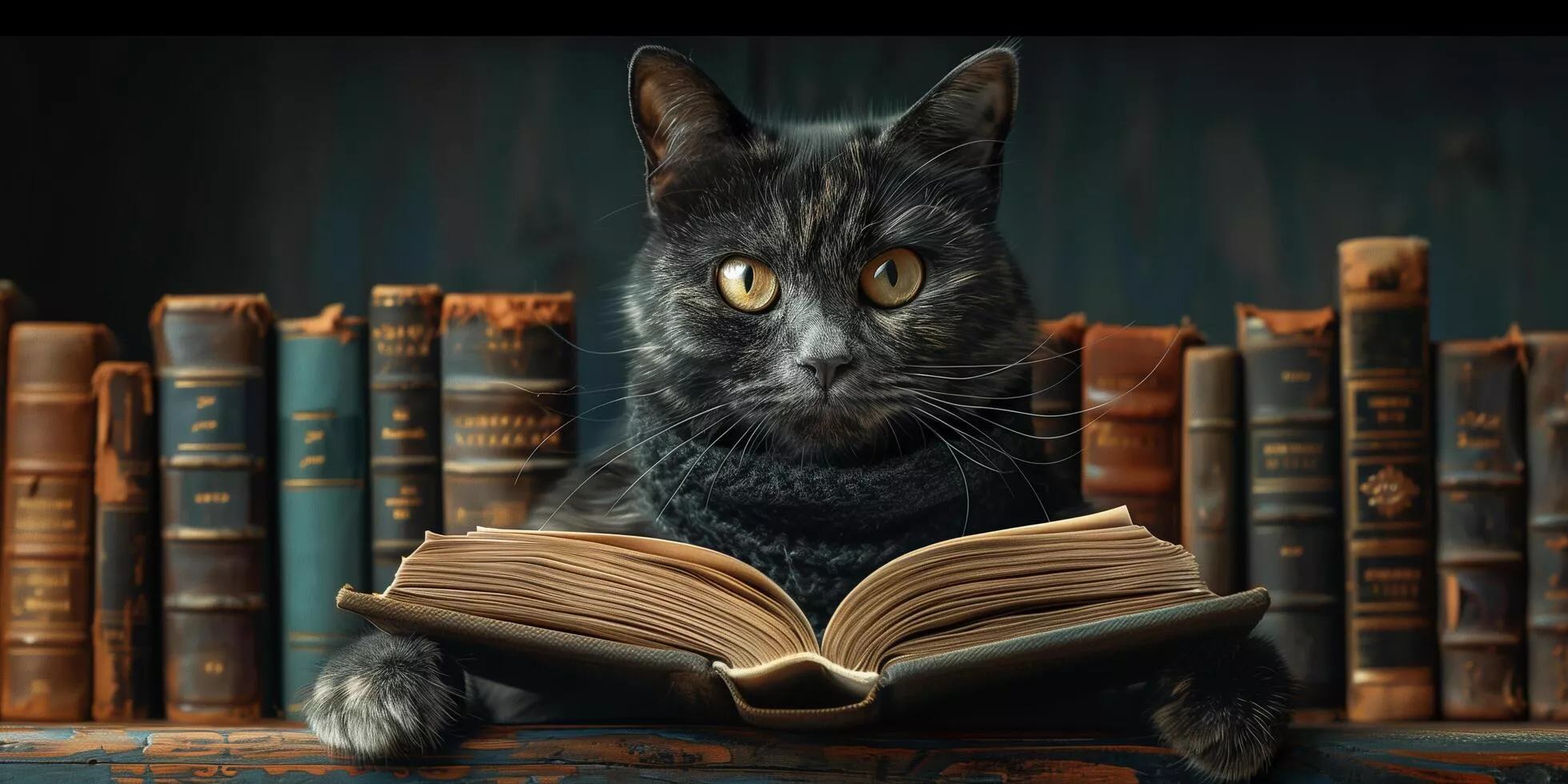 Cats And Books Wallpapers - Wallpaper Cave