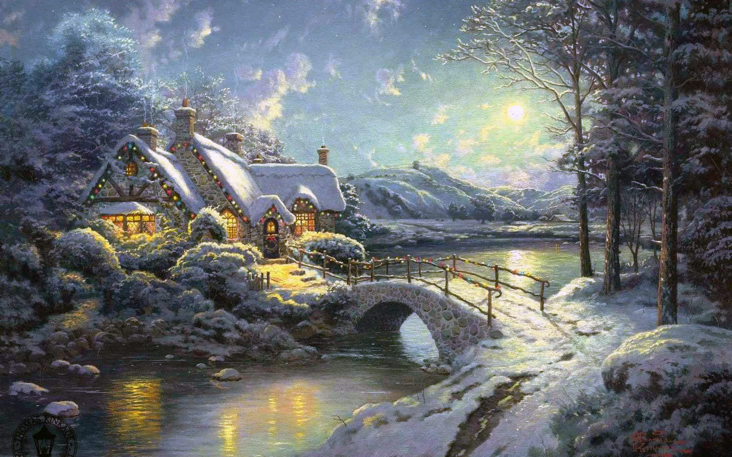 Thomas Kinkade 4k Wallpapers - Wallpaper Cave