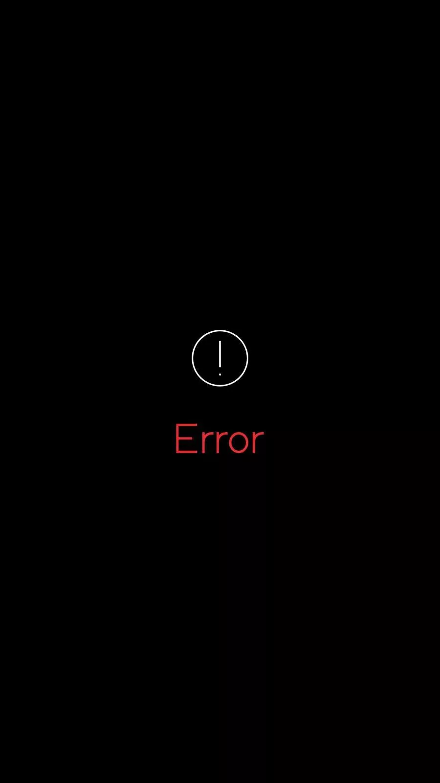 iPhone Error Wallpapers - Wallpaper Cave