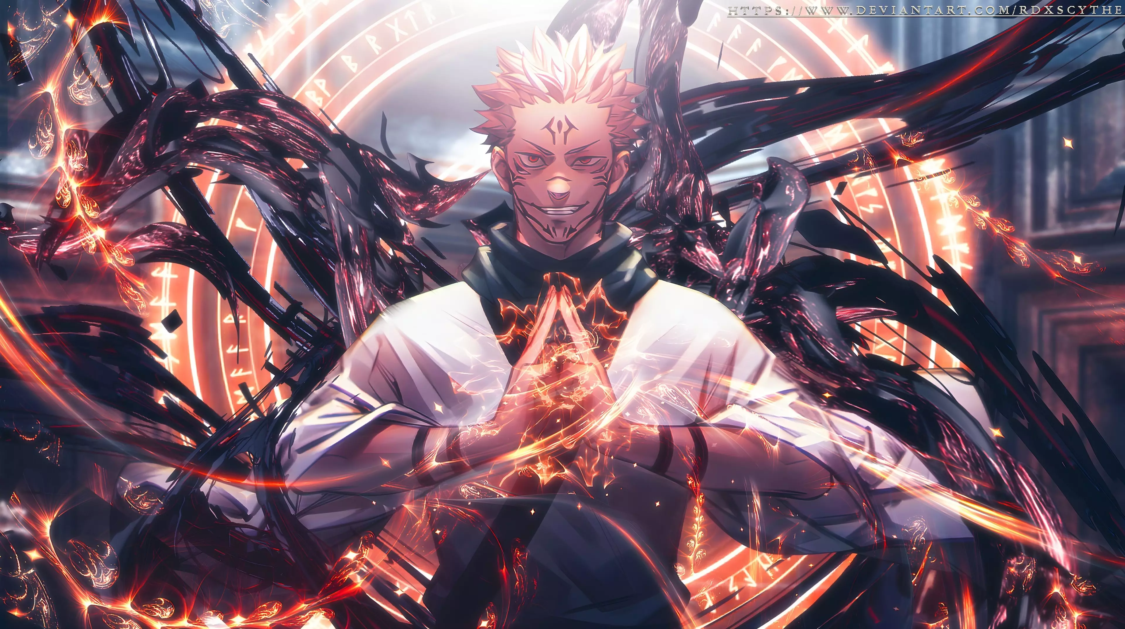 Jujutsu Kaisen Sukuna 4k Wallpapers - Wallpaper Cave