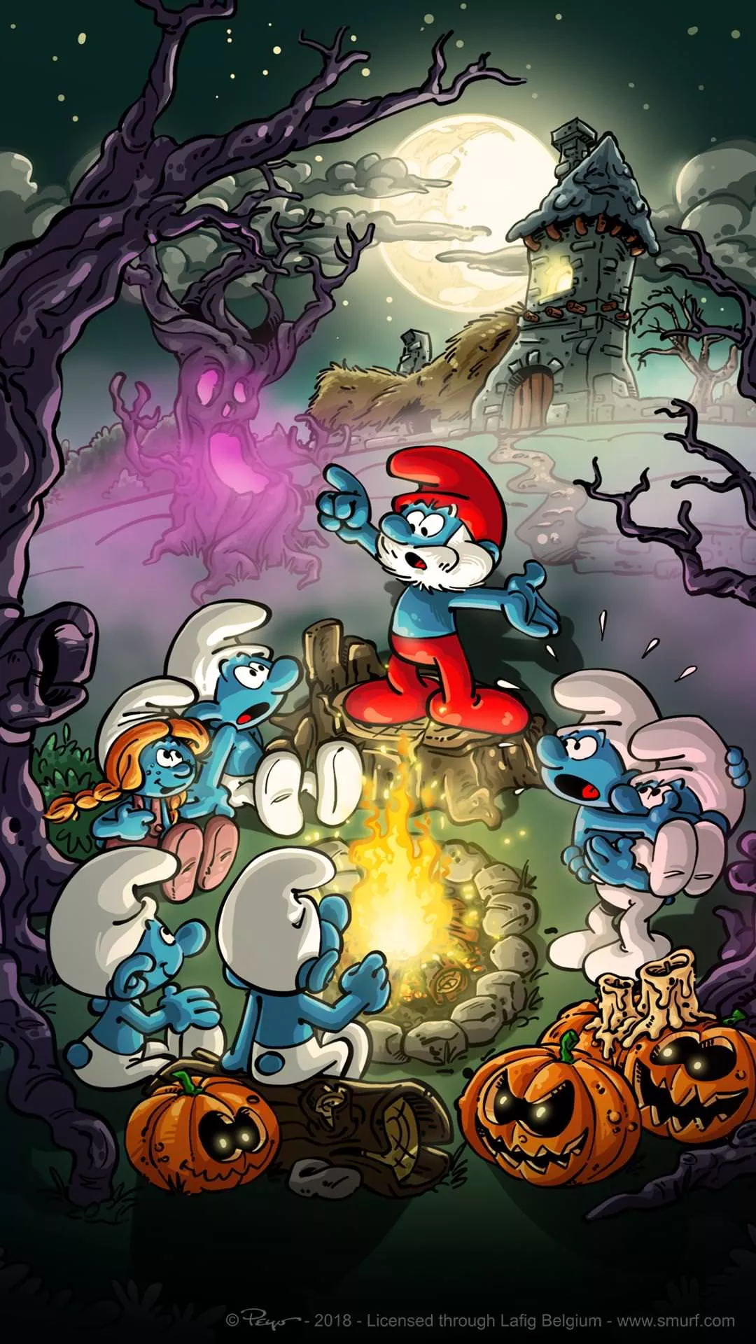 The Smurfs Phone Wallpapers - Wallpaper Cave