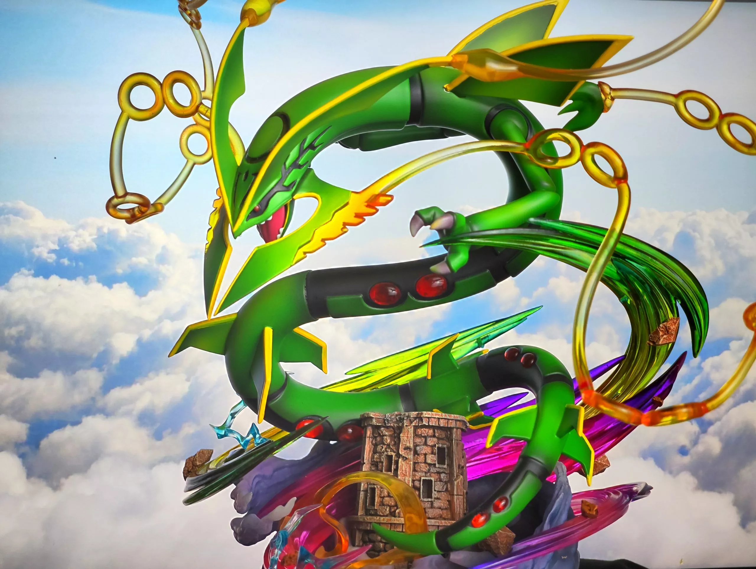 Mega Rayquaza Vs Slifer The Sky Dragon Wallpapers - Wallpaper Cave