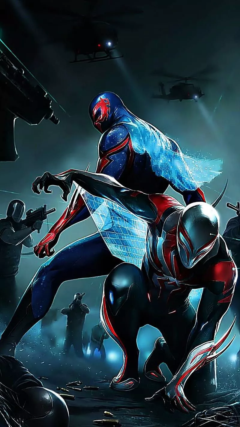 2099 Spider-Man Black Wallpapers - Wallpaper Cave