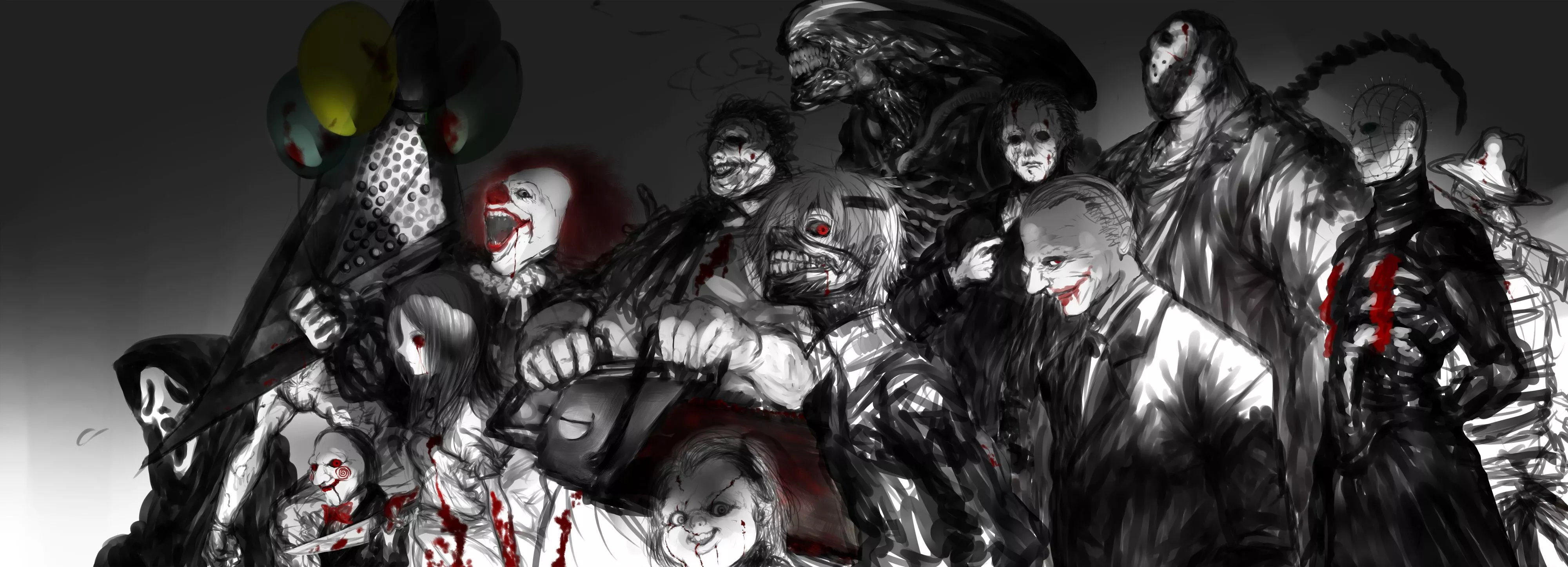 Pennywise And Batman Wallpapers - Wallpaper Cave