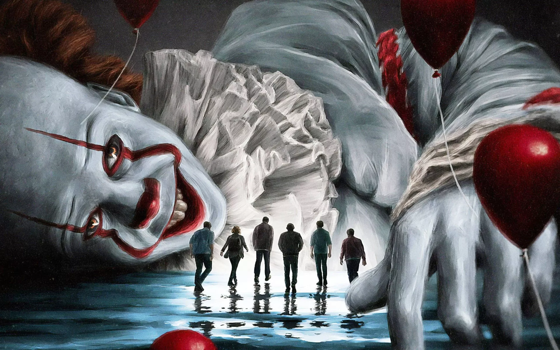 Pennywise And Batman Wallpapers - Wallpaper Cave