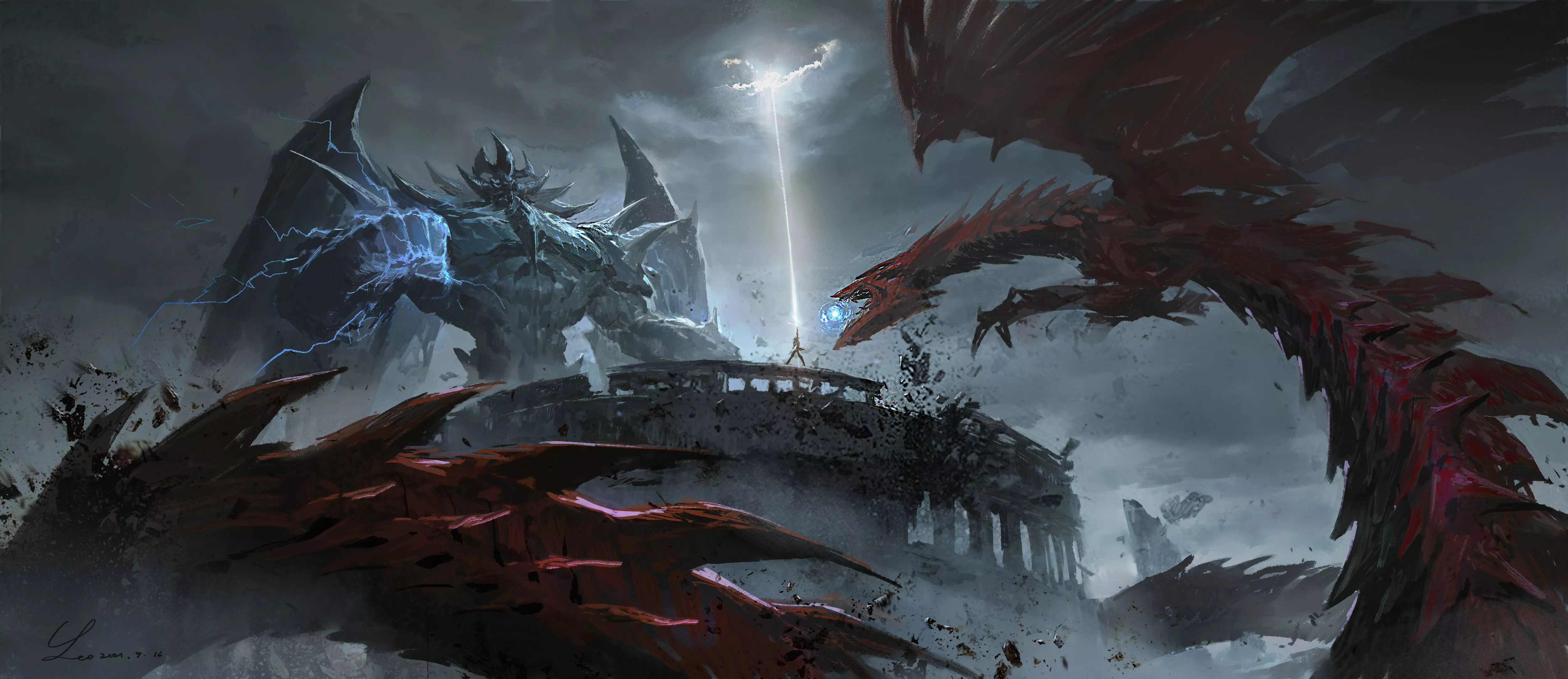 Slifer The Sky Dragon Wallpapers - Wallpaper Cave