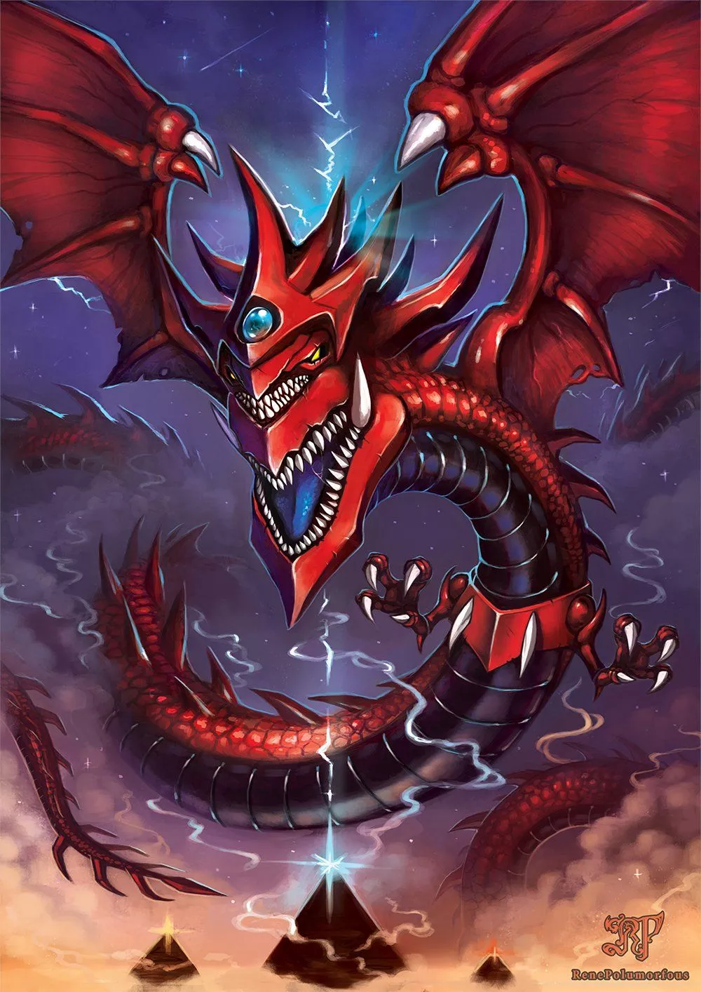Slifer The Sky Dragon Wallpapers - Wallpaper Cave