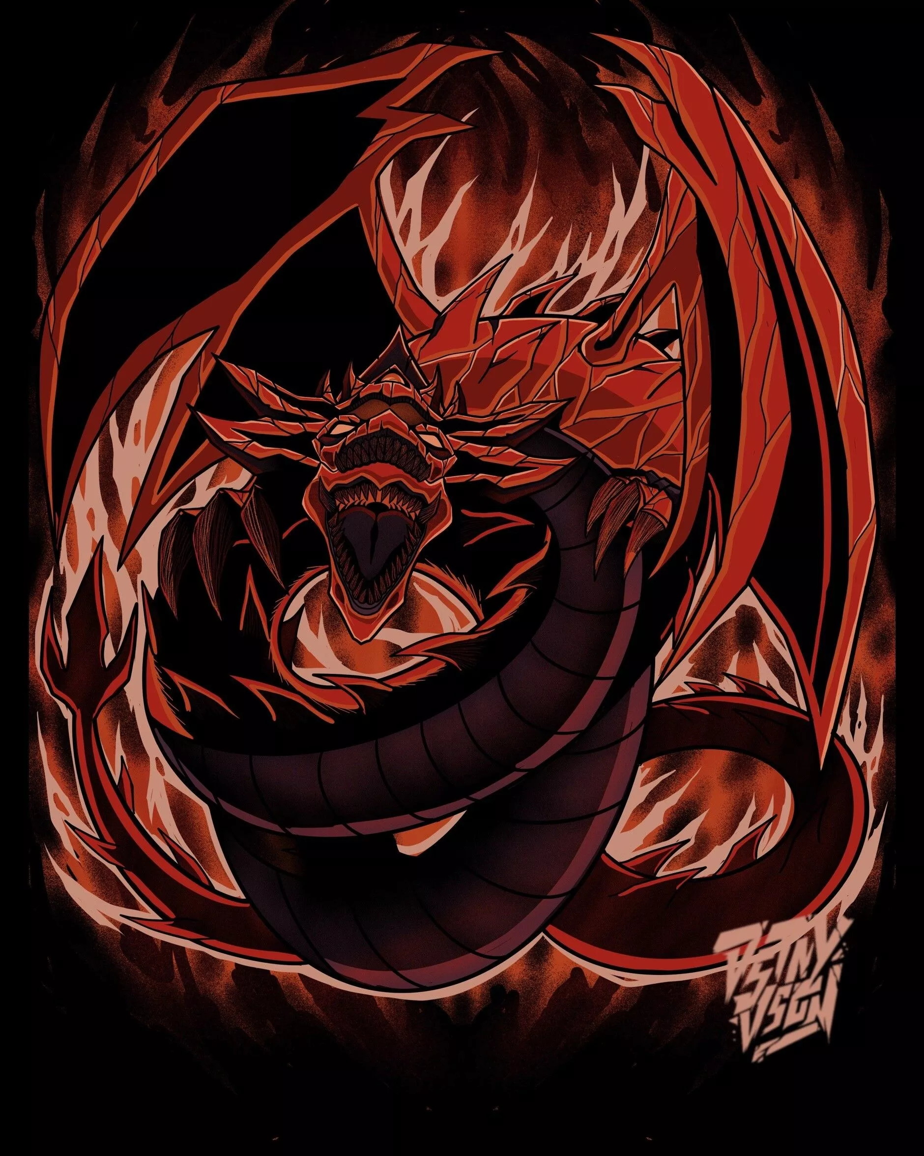 Slifer The Sky Dragon Wallpapers - Wallpaper Cave